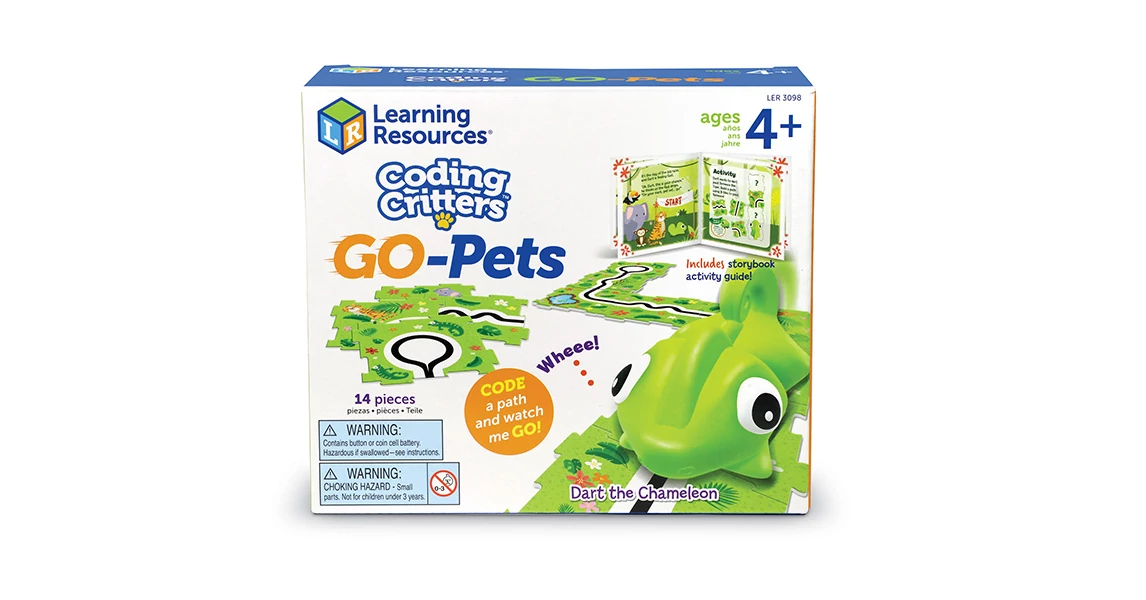 Coding Critters Go-Pets Nyomkövető robot kaméleon most 10.790 Ft-ért